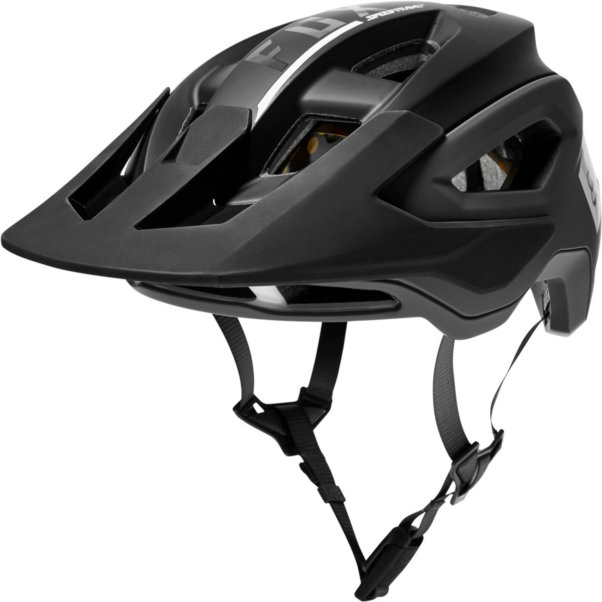 HELMET FOX SPEEDFRAME PRO BLOCKED BLACK SMALL – topbrandcycles